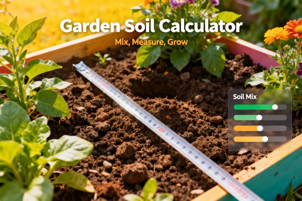 Garden Soil Calculator – Calculate Soil Volume for Raised Beds & Pots ...